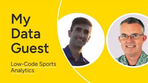 roberto daniele cadili on linkedin my data guest ep 34 low code sports analytics