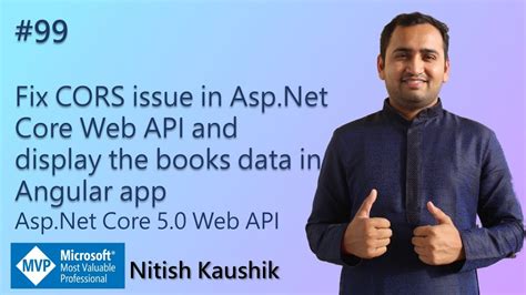 Fix Cors Issue In Aspnet Core Web Api And Display Books Data In Angular App Aspnet Core Web