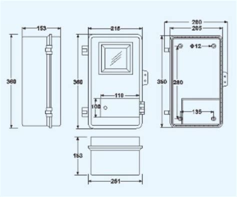 중국 맞춤형 단상 전기 계량기 상자 Smc 공급 업체 제조 업체 공장 직접 가격 Zhongfeiya