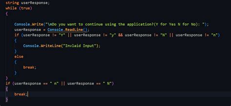 Issue With Creating A Looping System For And Entire Program C