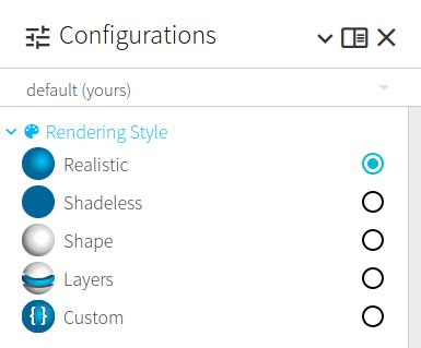 Changing The Rendering Style SmartShape Documentation