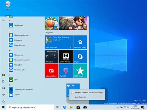 windows 10 w wersji 1903 wszystkie informacje w jednym miejscu