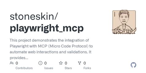 playwright mcp readme md at main · stoneskin playwright mcp · github