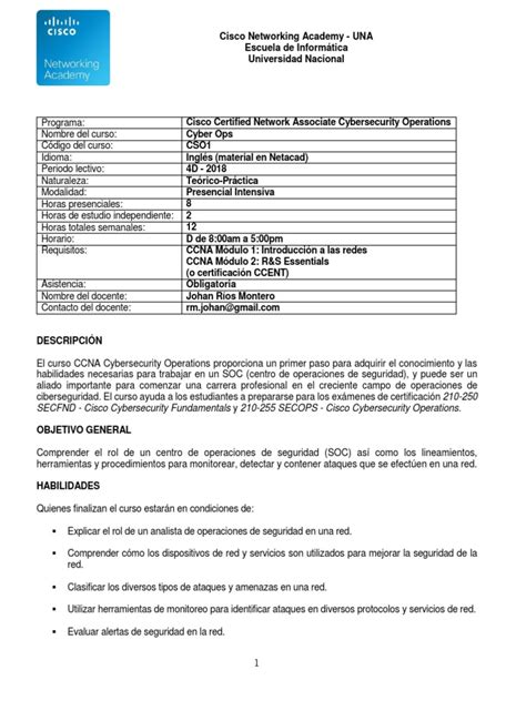 Ccna Cyber Ops Pdf