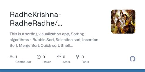 GitHub RadheKrishna RadheRadhe Sorting Visualizer Pygame This Is A Sorting Visualization App