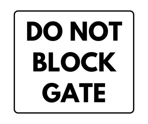Prohibition Signs Printable Templates Free Pdf Downloads