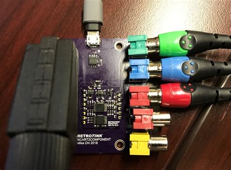 Retrotink Rgb To Component Prototype Retrorgb