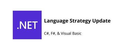 Update To The Net Language Strategy Net Blog Carlos Mendible
