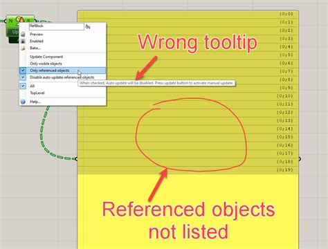 elefront reference block by name component bug wrong tooltip