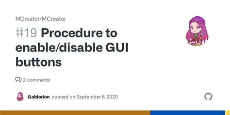 procedure to enable disable gui buttons · issue 19 · mcreator mcreator