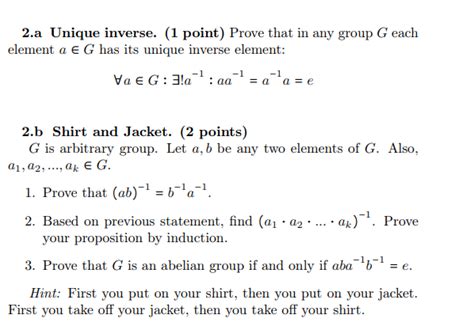 Solved A Unique Inverse Point Prove That In Any Chegg