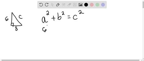 SOLVED Find The Length Of The Hypotenuse In Each Right Triangle Round To The Nearest Tenth If