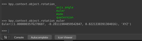 Python Exporting Rotations Of Selected Objects To A Text File