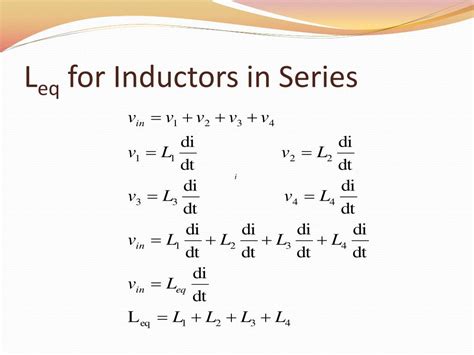 PPT Inductors PowerPoint Presentation Free Download ID