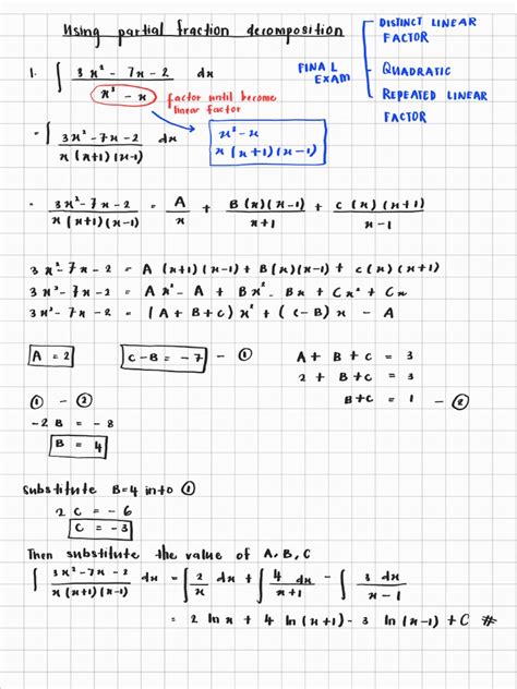 53 Integration Of Rational Functions Pdf Pdf