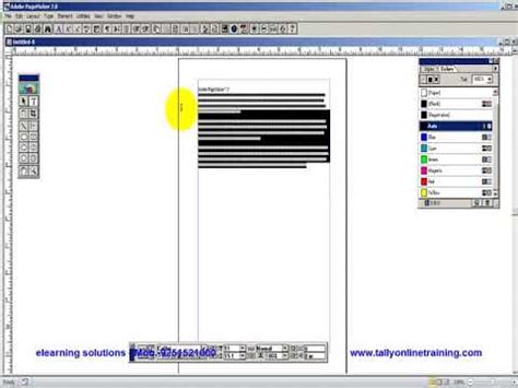 Allign Text PageMaker Learn PageMaker Online Training In