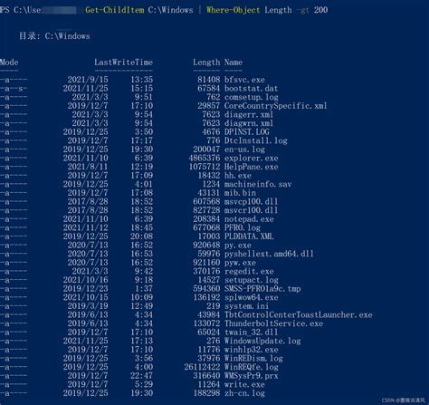从零开始学powershell 3 筛选的力量 powershell教程 筛管管道结果 csdn博客