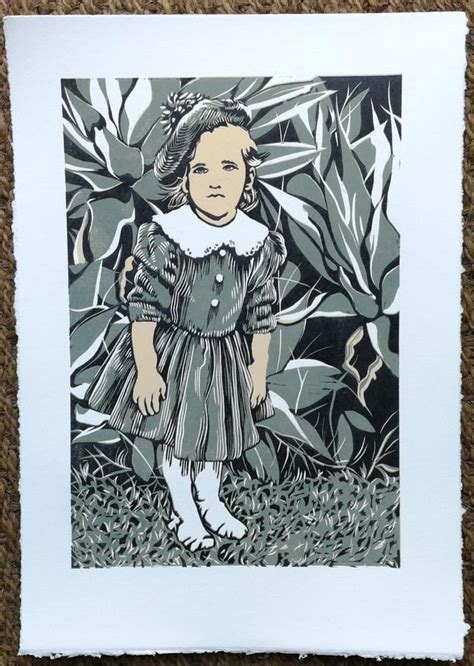 The Final 3 Layer Reduction Linocut Printmaking