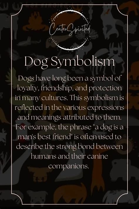 Dog Symbolism - Spiritual Meaning and Totem Animal