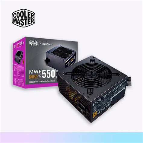 Fuente De Poder 550w V2 Cooler Master M We Bronze Rayotec