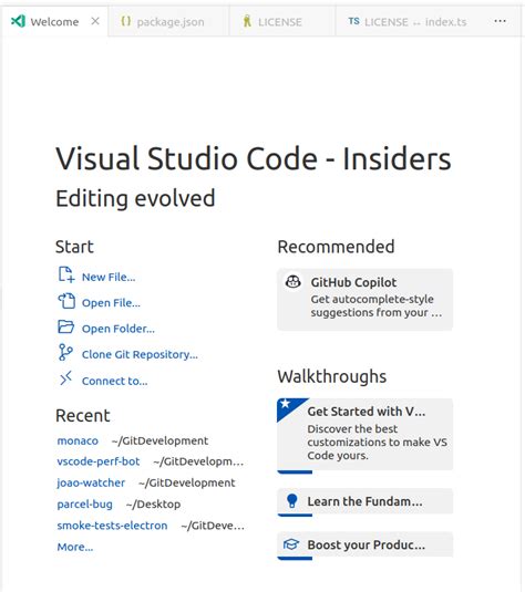 Welcome Editor Does Not Dim Issue Microsoft Vscode GitHub