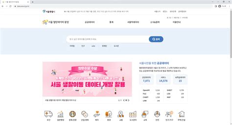 [python] 서울 열린 데이터 광장 open api 사용하기 발급부터 간단한 사용법 예시 네이버 블로그