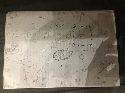 First Map Consept Rfantasyworldbuilding