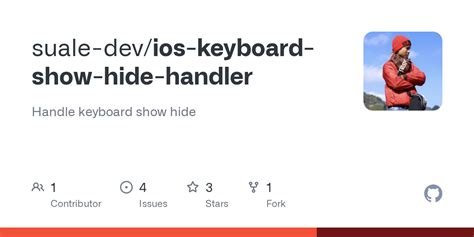 Github Suale Devios Keyboard Show Hide Handler Handle Keyboard Show Hide