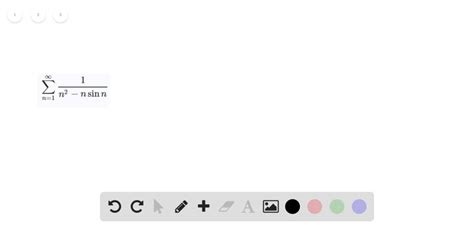 solved use the limit comparison test to determine whether each the