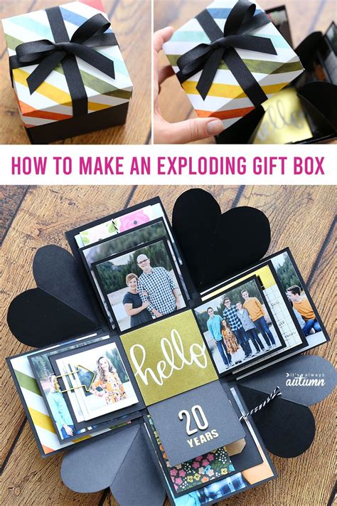 How To Make A Diy Explosion Box Artofit
