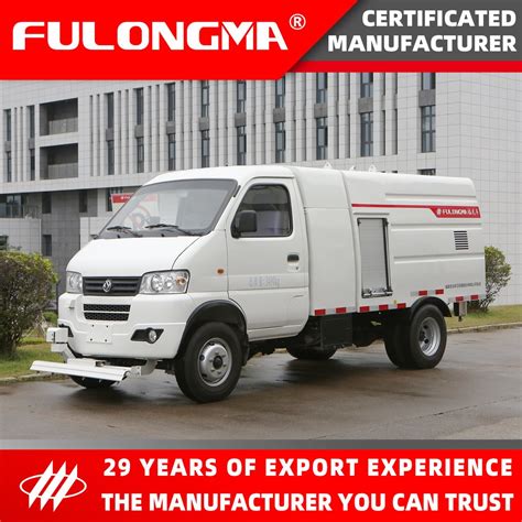 Fulongma Road Maintenance Van High Pressure Cleaning Small Vehicle Bev Cleaning Truck And