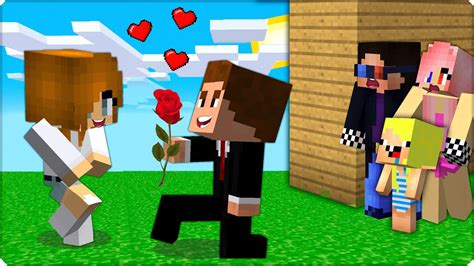 💘У БРОКА Появилась ДЕВУШКА в Майнкрафте Кто Она Следим за Броком Youtube