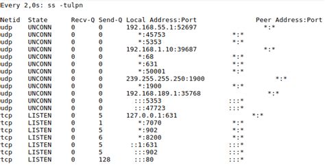 tcp ve udp bağlantı noktalarını gerçek zamanlı olarak İzleme linux