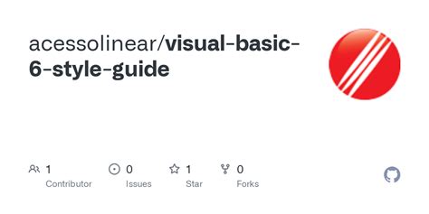 GitHub Acessolinear Visual Basic 6 Style Guide