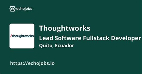 Hiring Lead Software Fullstack Developer Quito Ecuador React Aws Azure Kubernetes Docker