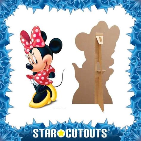 Minnie Mouse Disney Cardboard Cut Out