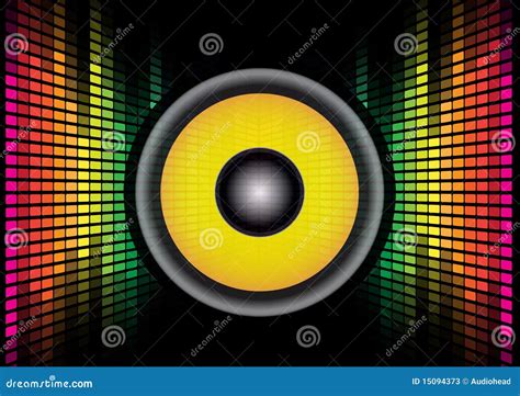 Speaker And Equalizer Stock Vector Illustration Of Energy 15094373