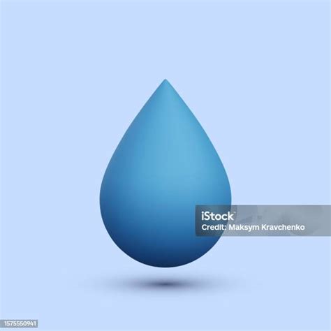 흰색 배경에 격리된 3d 사실적인 물방울 벡터 그림 3차원 형태에 대한 스톡 벡터 아트 및 기타 이미지 3차원 형태 개념
