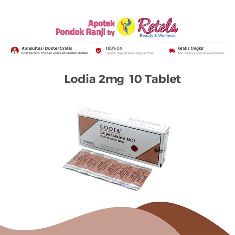 Jual Lodia 2mg 1 Strip Isi 10 Tablet Shopee Indonesia