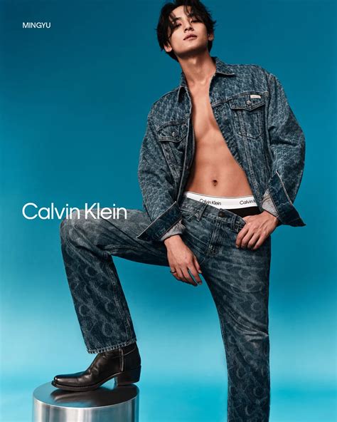 Seventeens Mingyu Heats Up In Calvin Kleins 2025 Campaign