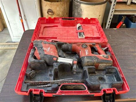 Hilti Cordless Hammer Drill Lee Real Estate And Auction Service