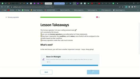 80 Ternary Operator Web Development Sololearn Answers Youtube