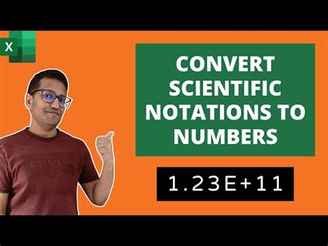 在Excel中将科学计数法转换为数字或文本 INFOXIAO