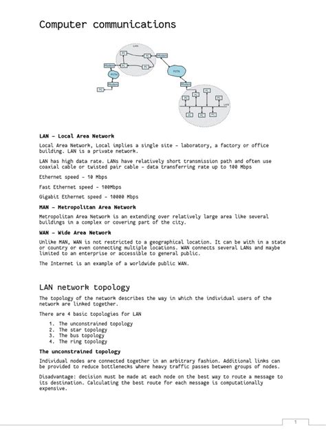 computer communication pdf network switch computer network