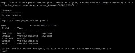 Kafka Ksql Sql查询 Xibuhaohao 博客园