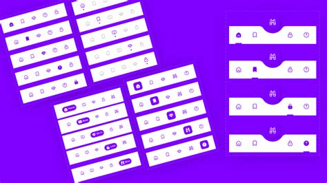 interactive bottom navigation bottom navbar component figma