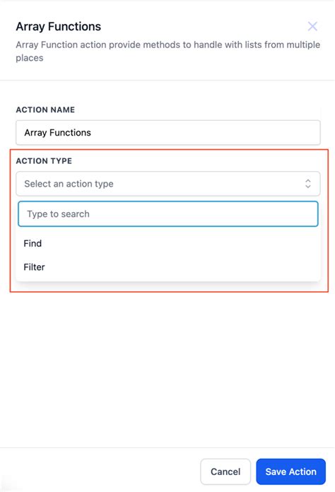feature update [workflow] array functions premium action filter