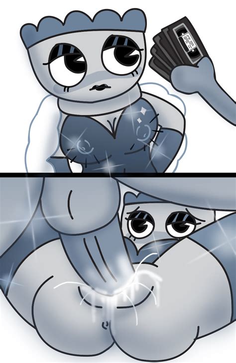 Rule 34 Animate Inanimate Black Makeup Blush Crunch Studios Cartoony