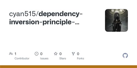 Github Cyan515dependency Inversion Principle Sample
