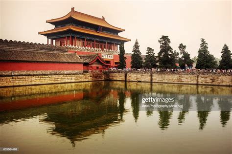 The Gate Of Divine Might The Northern Gate Of Forbidden City Beijing